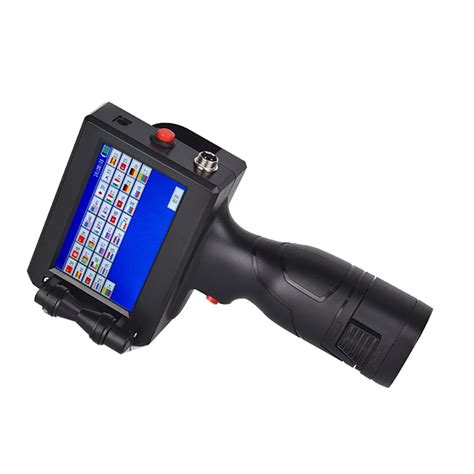 Multi Language System Handheld Inkjet Printer Small Portable Coder Production Date Logo Touch