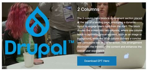 Extra Paragraph Types EPT Hero Drupal Org