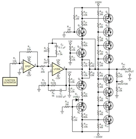 Voltage Amplifier Schematic Diagram Circuit Diagram