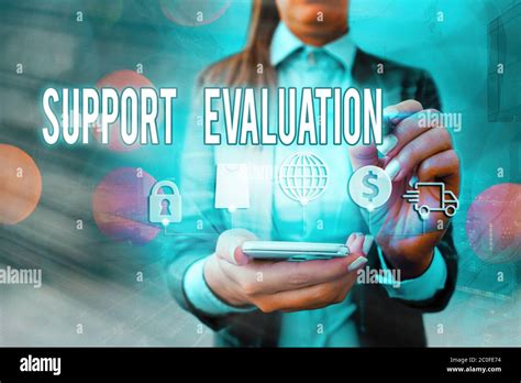 Handwriting Text Writing Support Evaluation Conceptual Photo Helps Evaluate A Subjects Worth Or