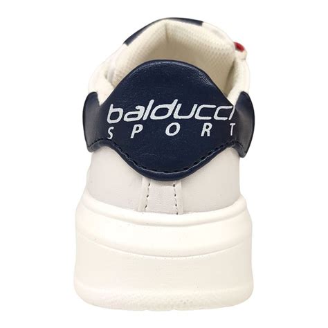 Sneaker Bianca E Blu Chiusura A Strappo Balducci Scarpabaleno