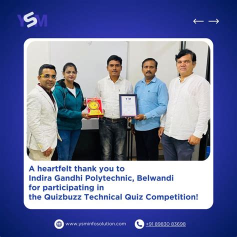 ysm info solution on linkedin quizbuzz collaboration success thankyou education techquiz…