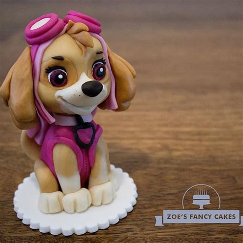 Terrific Skye Paw Patrol Cake Topper Between The Pages Blog