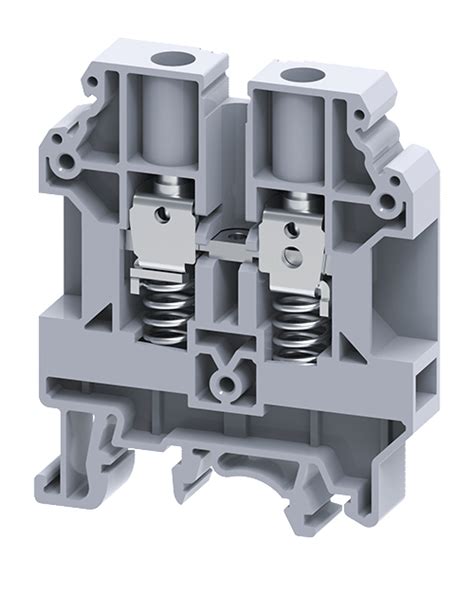 Connectwell 10 Sq Mm Spring Loaded Terminal Blocks Industrial Megamart