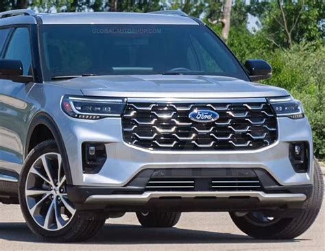 Ford Explorer 2025 Chrome Grill Custom Grille Grill Inserts Chrome