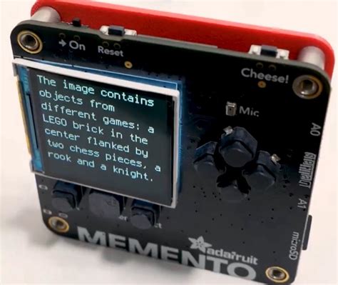 Genai On Tiny Microcontroller Upload Pictures With Camera Anbu Kumar Posted On The Topic