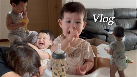 할머니 집🏠 적응완료하루 4끼먹는 아기🥣🧒🏻 코 좀 그만파ㅣ육아브이로그 Youtube