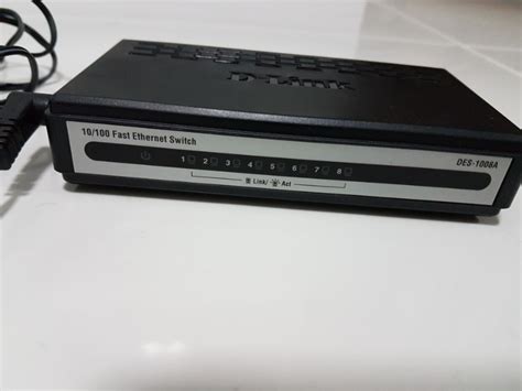 Dlink 8 Ports Switch Des 1008a Computers And Tech Parts And Accessories
