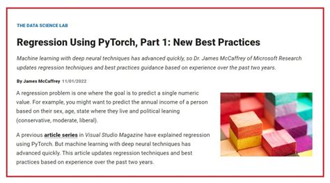 Vsmnov2022part1splash James D Mccaffrey