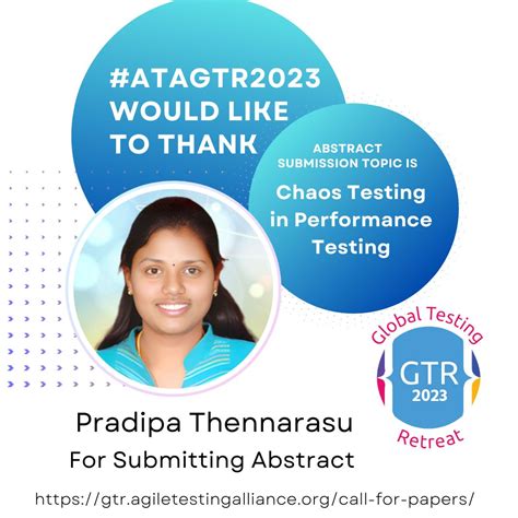 Agile Testing Alliance On Linkedin Abstract Submission Atagtr Your Tech Insights Await