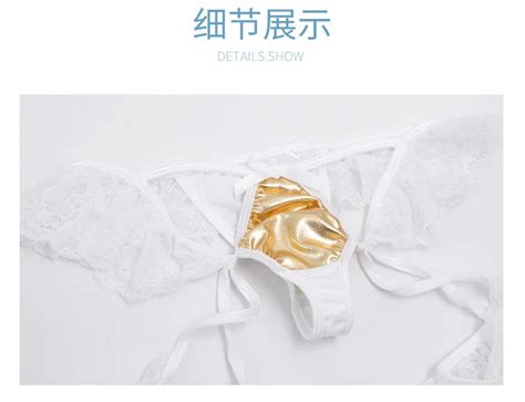 Японское нижнее белье маленький золотой дьявол девушка Сексуальная Милая женская белая кружевная