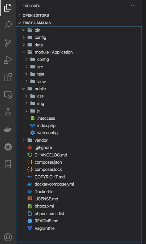 Cài đặt Laminas Skeleton chương trình khung MVC Laminas