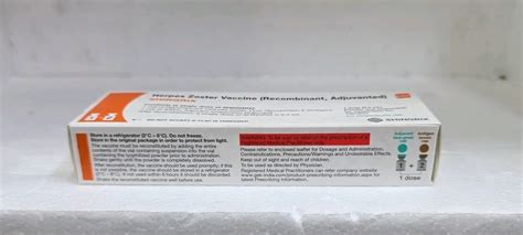 Shingrix Recombinant Herpes Zoster Vaccine Vial With Diluent 05ml