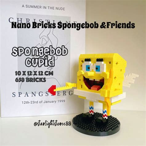 Jual Str88 Nano Bricks Spongebob Squarepant Patrick Squidward Mr Krabs Shopee Indonesia