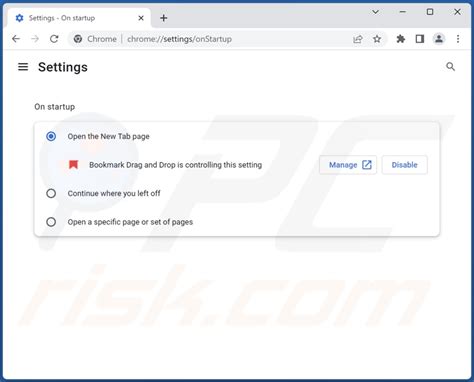 bookmark drag and drop browser hijacker simple removal instructions search engine fix