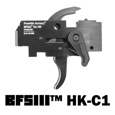 Franklin Armory Bfsiii Hk C1 Binary Firing Trigger Firing System For Hk91 Hk93 Hkmp5 Platform