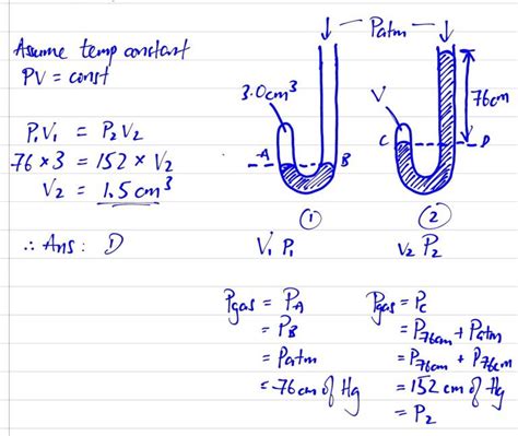 When To Use The Concept Pv Constant And P1v1 P2v2 To Solve Artofit