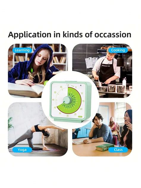 Upgraded Visual Timer Countdown Timer For Classroom And Kitchen Desk Timer For Learning Time