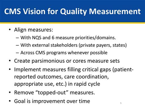 Ppt Cms Quality Strategy And Quality Measurement Powerpoint