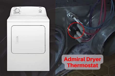 Admiral Dryer Reset Button Location When To Use It Home Guide Corner
