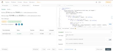 Abhishek Morya On Linkedin 🌠 100 Days Of Coding Challenge Day 14🌠 Date June 14 2024 1 4sum