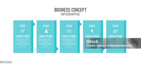 인포그래픽 벡터 일러스트레이션은 공정 프레젠테이션 레이아웃 배너 데이터 그래프에 사용할 수 있습니다 0명에 대한 스톡 벡터 아트 및 기타 이미지 Istock