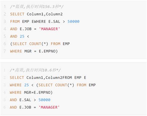Oracle SQL性能优化40条值得收藏一 阿里云开发者社区 Oracle SQL性能优化40条值得收藏一 阿里云开发者社区