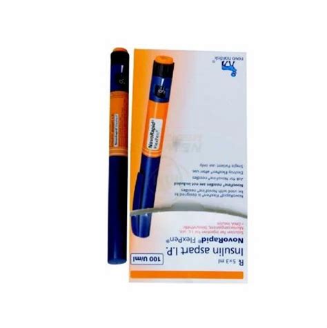 Insulin Aspart Injection 100 Iu Ml Packaging Size 5x3 Ml At ₹ 1793 Piece In Nagpur