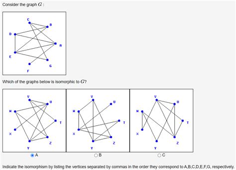 Consider The Graph G Which Of The Graphs Below Is