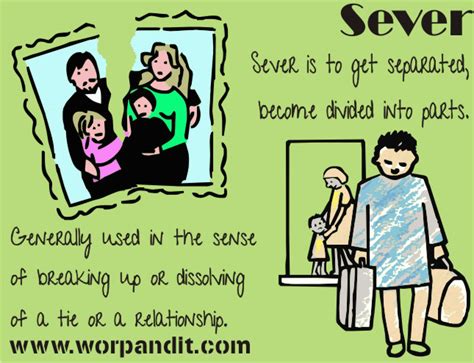 Meaning of Sever