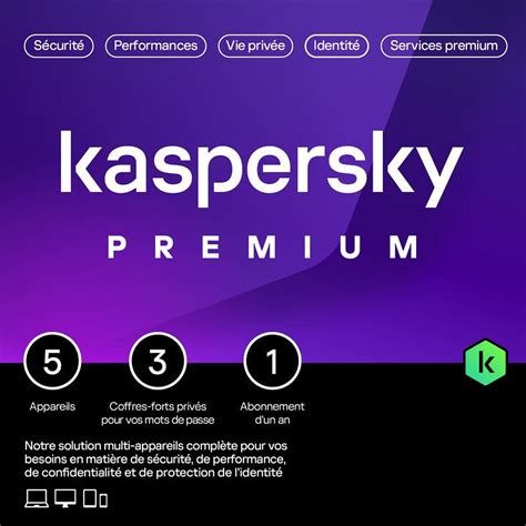 Kaspersky Anti-Virus 2023 Premium - 5 workstation 1 year license ...