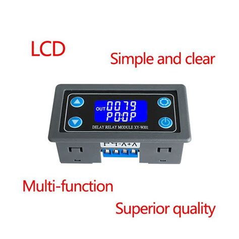 XY WJ Delay Relay Module Digital LED Dual Display Cycle Timing Circuit AUSCOM Computers