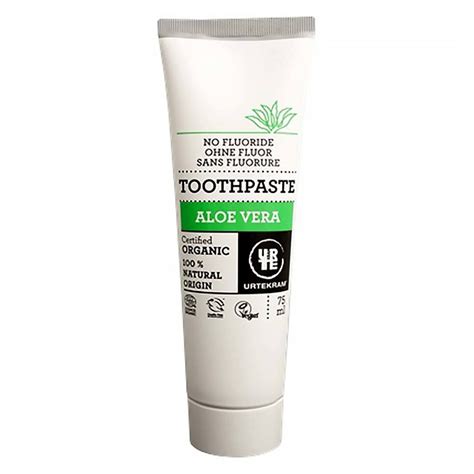 Urtekram Bio Toothpaste Aloe Vera 75 Ml Pahrmacydiscount