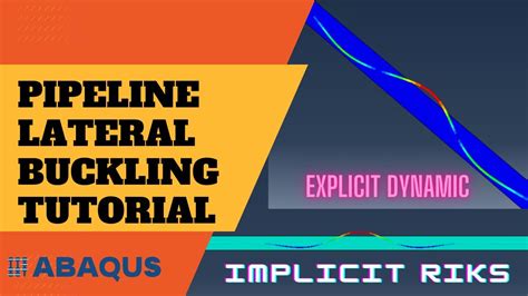 Pipeline Lateral Buckling Simulation Tutorial Abaqus Cae Step By Step