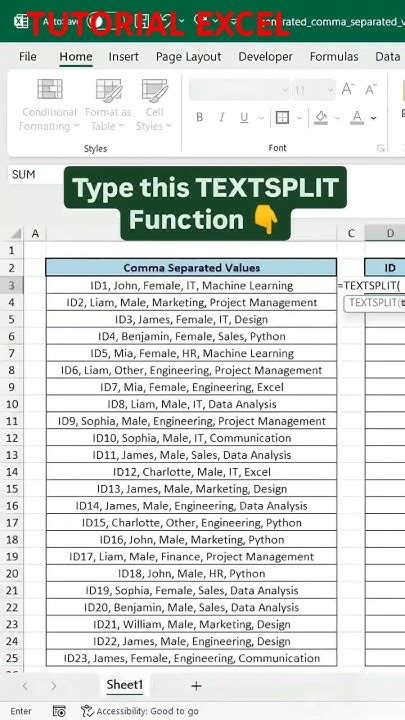 Tutorial Excel 1 Viralvideo Excel Exceltips Exceltricks Fyp Fypyoutube Viralshorts Youtube