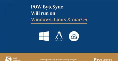 Bytesync Will Be Cross Platform Pow Software