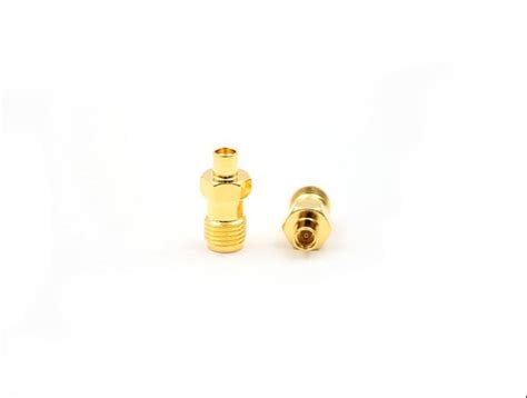 RF Adapter SMA Female To MMCX Female DC 6GHZ Contact Material Brass At Best Price In Bhopal