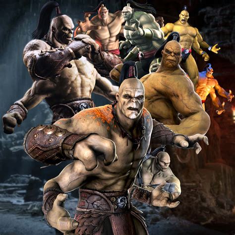 Download Goro The Powerful Shokan Warrior From Mortal Kombat Wallpaper