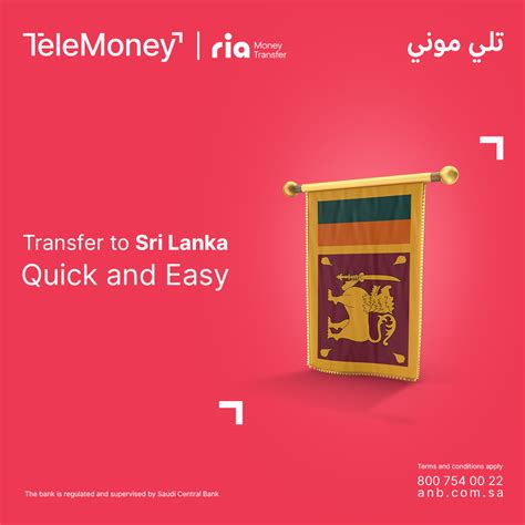 Telemoney Transfer To Sri Lanka Quick And Easy Via Ria Service 🇱🇰