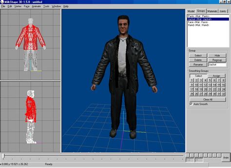 exporting max payne 1 models from latest versions of milkshape 3d