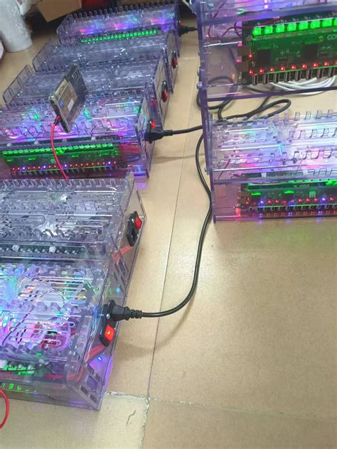 Acrylic Rgb 20 Mobile Phone Chassis Farm Smartphone Group Control Box