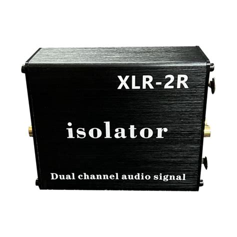1 Piece Xlr 2r 6 5 Xlr Audio Noise Isolator To Eliminate Common Ground Current Sound Anti