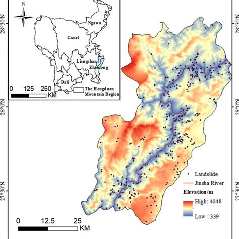 Landslide Susceptibility Map Based On The Integrated Model And Average Download Scientific