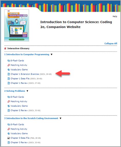 Introduction To Computer Science Coding 2024 Navigating Your Resources Companion Website