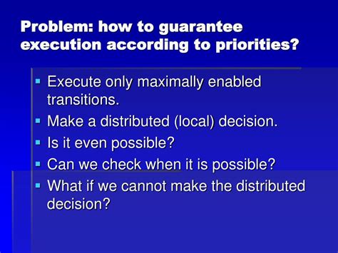 Ppt Priority Scheduling Of Distributed Systems Based On Model