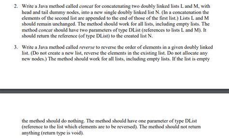 Solved 2 Write A Java Method Called Concat For