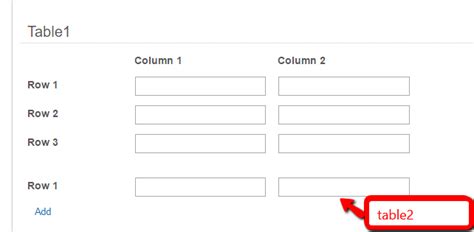 Space Between Tables In A Section Laserfiche Answers