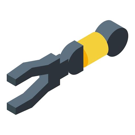 Premium Vector Robot Arm Picking Up Object Isometric Illustration