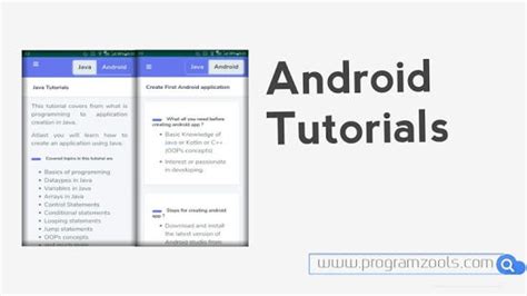 Programzools Learn Java Android Html Css Php Apk For Android Download