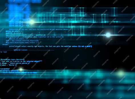 Premium Photo Programming Code Abstract Technology Background Of Software Developer And